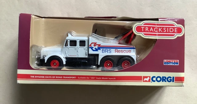 CORGI TRACKSIDE 1:76 Scammell Contractor Wrecker Brs Rescue Dg198002 £8 ...