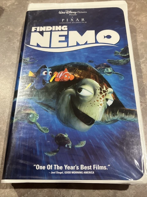 ORIGINAL 2003 VHS Tape FINDING NEMO Walt Disney Pixar Movie £3.20 ...