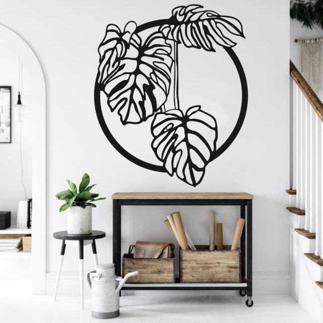 LEAF WALL DECOR DXF SVG CDR file Vector for CNC Plasma Router Laser Cut ...