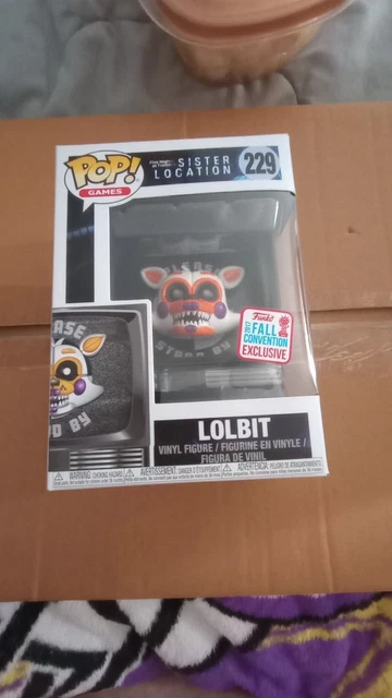 FUNKO POP FIVE Nights at Freddy's Lolbit NYCC Fall Convention 229 FNAF ...