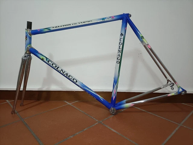 COLNAGO MASTER OLYMPIC Mapei Frame Original Paint EUR 251,00 - PicClick IT