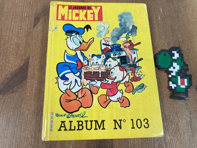 LE JOURNAL DE mickey album N°103 abimé - BD - Occasion EUR 4,99 ...