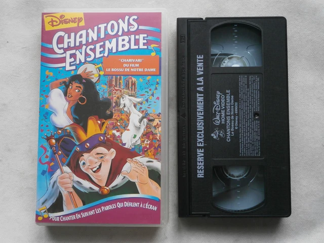 CHANTONS ENSEMBLE - Walt Disney - Charivari Le bossu de Notre Dame - VHS EUR 14,00 - PicClick FR