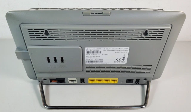 O2 HOMEBOX 6641 DSL WLAN Router weiß mit Netzteil EUR 29,90 - PicClick DE