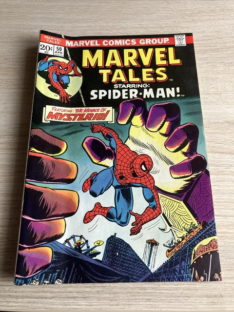 MARVEL COMICS TALES Starring Spider Man! Featuring: The Menace of ...