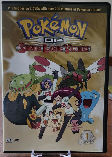 POKÉMON OP SINNOH League Victors Set 1 DVD (Eps 1-11) English Zone 1 ...