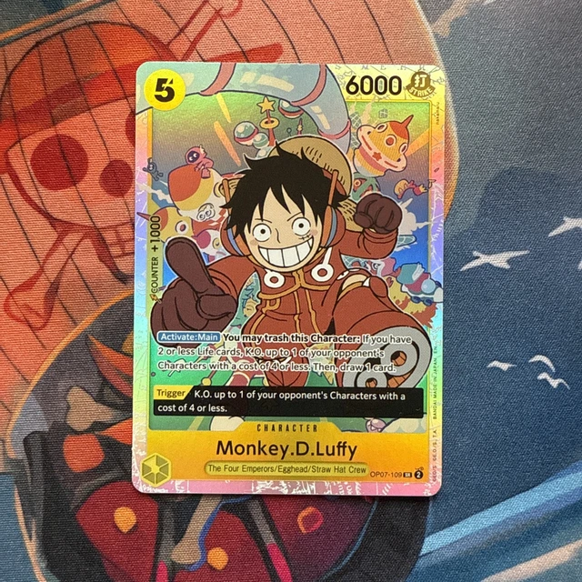 MONKEY D. LUFFY OP07-109 SR (PRB-02) - One Piece Card Game £1.70 ...