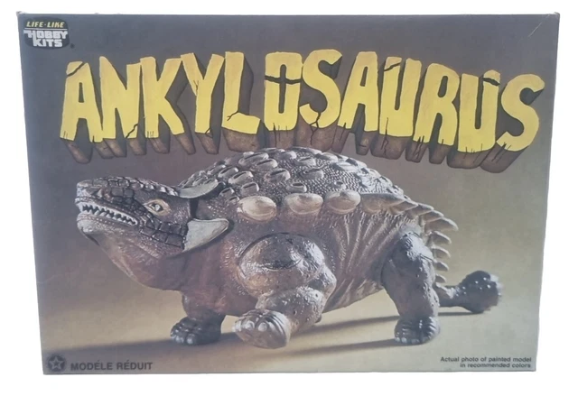 LIFE LIKE HOBBY Kits 09277 Ankylosaurus Cretaceous Dinosaur Plastic ...