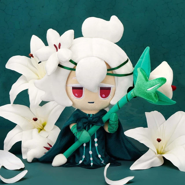 2026 COOKIE RUN Kingdom Saint White Lily Soft Plush Toy Soft Doll New £ ...