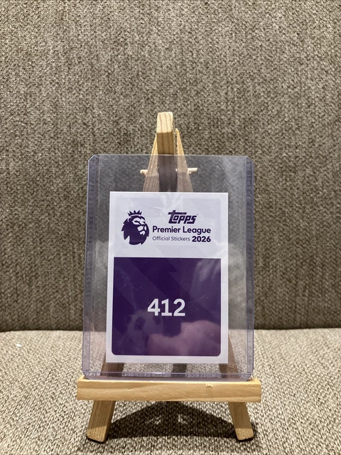 TOPPS PREMIER LEAGUE Official Stickers 2026 Jacob Murphy Sticker #412 ...