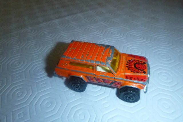 VINTAGE MAJORETTE CHEROKEE 4x4 Big Chief Orange 1/64th #236 £10.27 ...