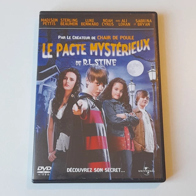 DVD LE PACTE Mystérieux R. L. Stine NOAH CYRUS Madison Pettis Beaumon ...