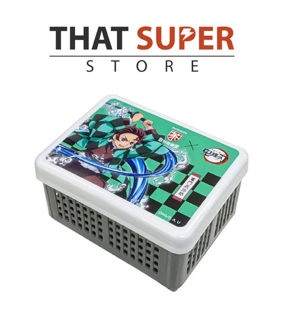 DEMON SLAYER: KIMETSU No Yaiba TANJIRO Storage Collapsible Lunch Box ...