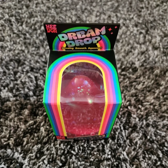 NEEDOH DREAM DROP PINK Nee Doh Sealed Schylling NEW Sparkle W/ Stand £ ...