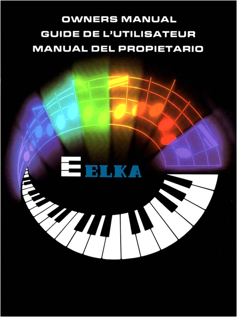 ELKA E9 E19 E29 E39 E49 Owners User Manual User Manual - PDF file £7.16 ...