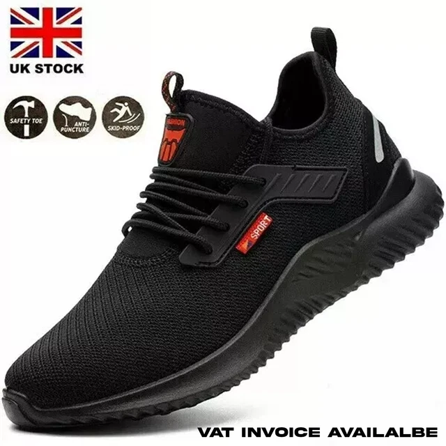 STEEL TOE WORK safety training shoes for men and women, lightweight ...
