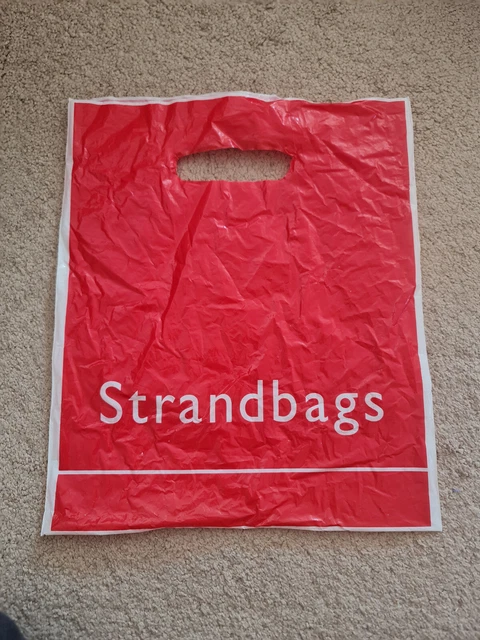 PLASTIC BAG SHOPPING bag Strandbags $5.00 - PicClick AU