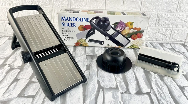 MANDOLINE AND FOLDING Stand Julienne Cuts £17.99 - PicClick UK