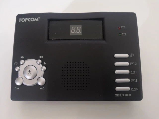 DIGITALER ANRUFBEANTWORTER Topcom Orfeo 2000 EUR 5,99 - PicClick DE