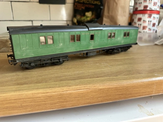 MALLARD MODEL SECR O Gauge Birdcage Brake Coach Kit Built £68.28 ...