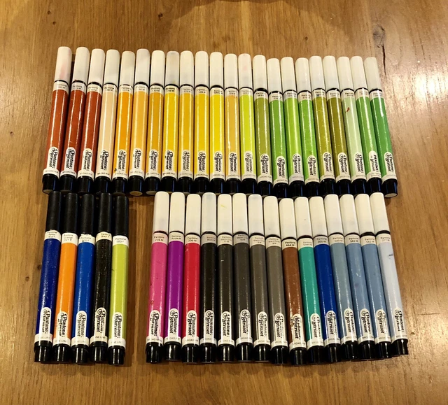 42 VINTAGE Pantone By Letraset Permanent Art Markers £35.00 - PicClick UK