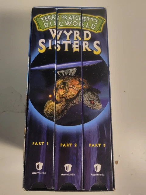 TERRY PRATCHETTS DISCWORLD Collection Vhs Wyrd Sisters Rare Vintage £65 ...