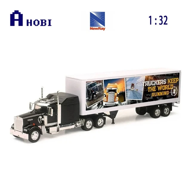 NEWRAY 1:32 SCALE Kenworth W900 Route 66 Truck Diecast Model $91.39 ...