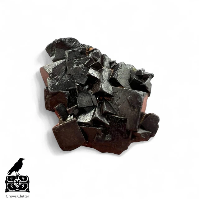 PSEUDOMORPH GOETHITE SPECIMEN “Devils Dice” Limonite after Pyrite ...
