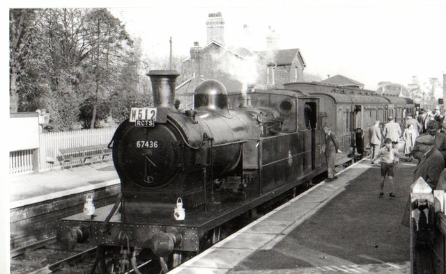 RAIL PHOTO LNER GCR 442t C13 67436 Hartford & Greenbank station ...