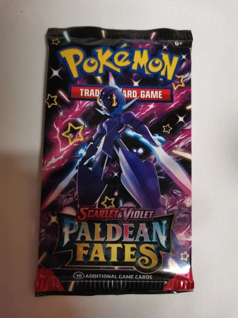 POKÉMON CARDS - Paldean Fates Single Booster Pack Ceruledge Artwork ...