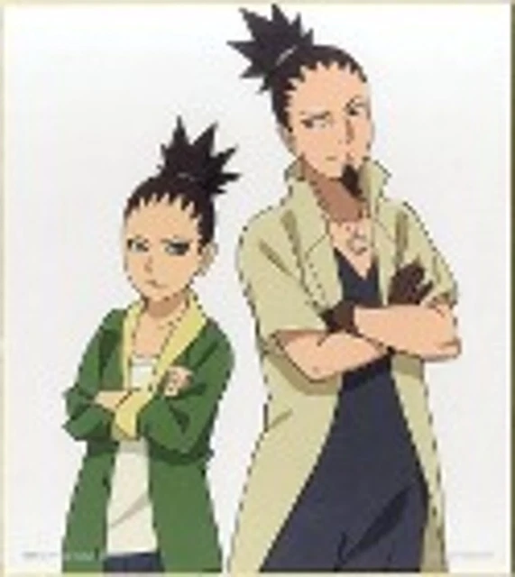 NARUTO BORUTO SHIKAMARU Nara Shikishi Carte Photo Jouet Collection ...