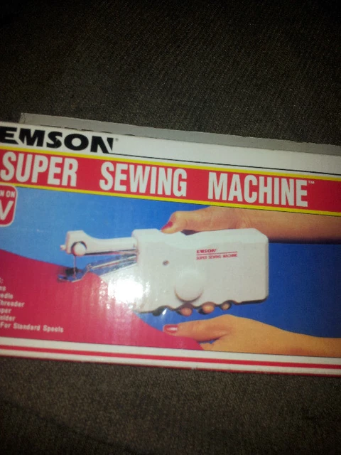 EMSON SUPER SEWING machine Nähmaschine original verpackt EUR 5,00 - PicClick DE