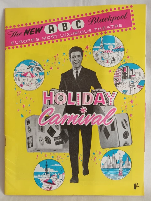 CLIFF RICHARD & The Shadows ABC Blackpool Holiday Carnival Programme ...