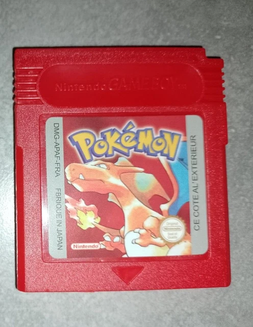 POKEMON VERSION ROUGE Gameboy fr EUR 16,90 - PicClick FR