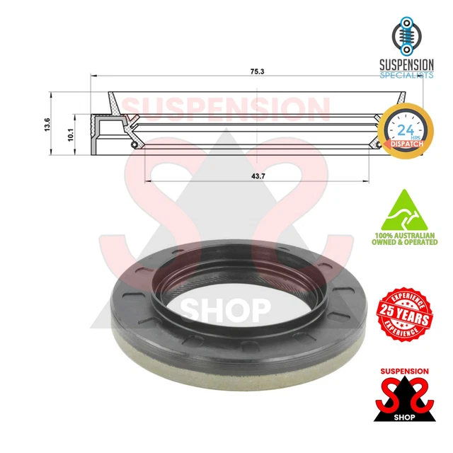 DRIVE AXLE SHAFT Seal, Differential Suit BMW 3 Series M3 3.0 3 Coupe (E36) $37.94 - PicClick AU
