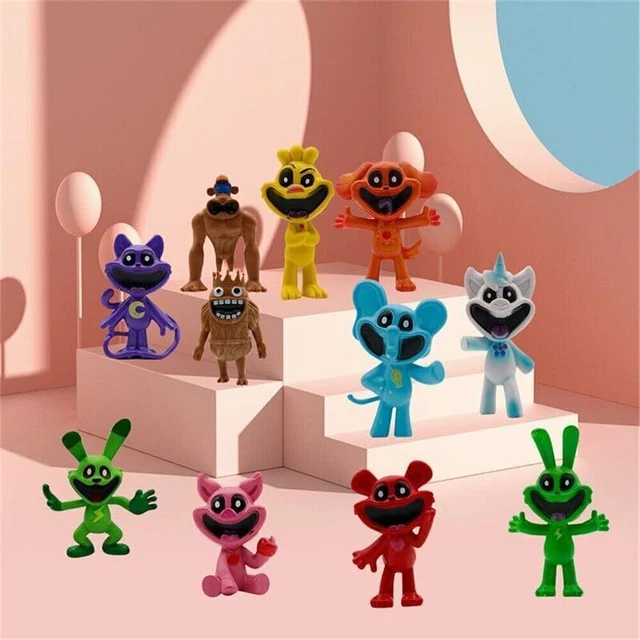 THE SMILING CRITTERS Figures Catnap Cartoon Monster Game Toy Action ...