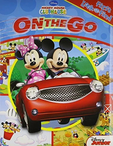 FIRST LOOK AND Find Mickey Mouse Clubhouse on the Go By Publications ...