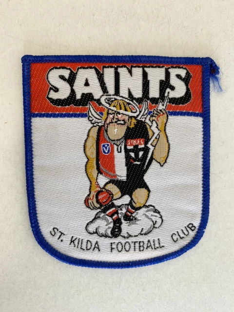 ST KILDA FOOTBALL Club Cloth Patch $12.00 - PicClick AU