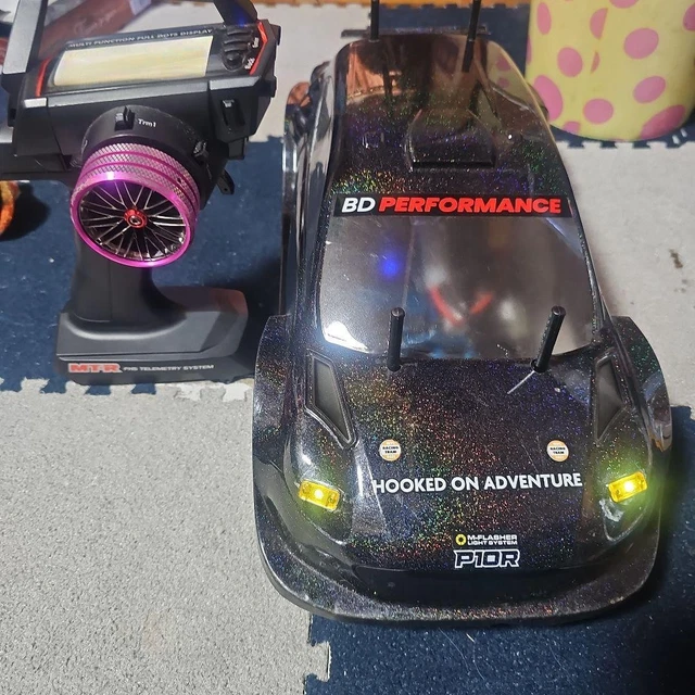 TAMIYA TT02 FULL Custom RC Car Rally Kit with Brushless Motor Sanwa ...