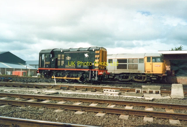 RAILWAY PHOTO 6X4 Class 08 08867 Thornaby Livery Unknown location c1986 ...