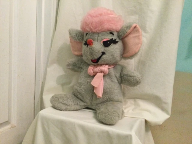 DISNEY MISS BIANCA Vintage Plush Toy Rescuers Original Tag Mouse Los ...