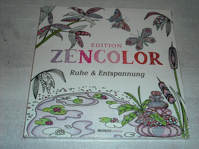 MANDALA AUSMALBILDER ZENCOLOR Weltbild Edition Ruhe & Entspannung EUR 1 ...