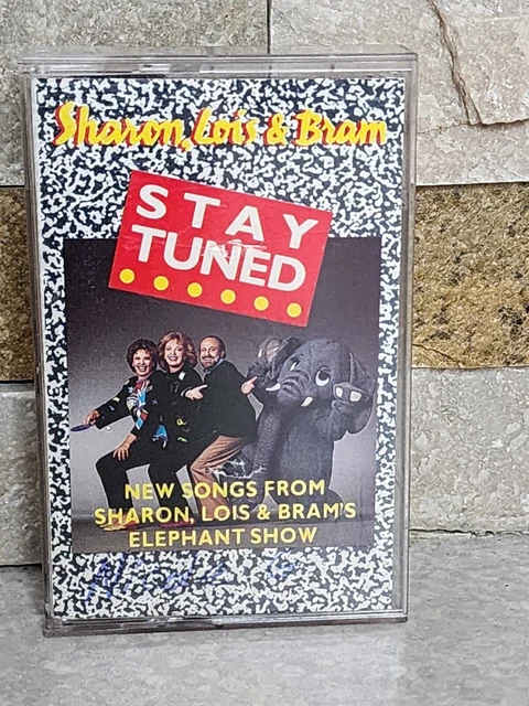 SHARON, LOIS & Bram Stay Tuned Cassette Tape Elephant Records Vintage ...