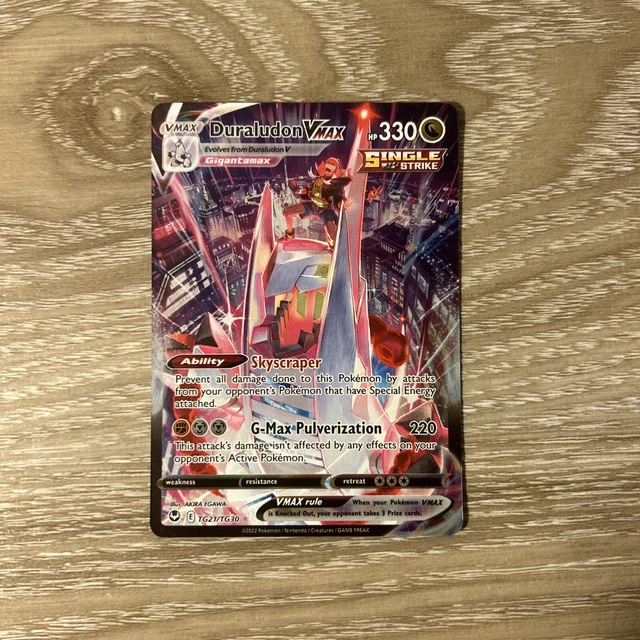 POKÉMON TCG DURALUDON VMAX SWSH12: Silver Tempest Trainer Gallery TG21 ...