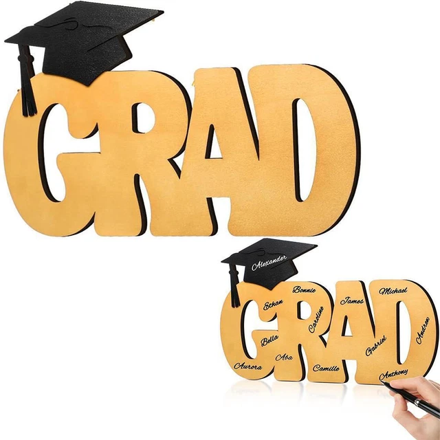 WOODEN GRADUATION SIGNATURE Board Class of 2025 Graduation Signature ...