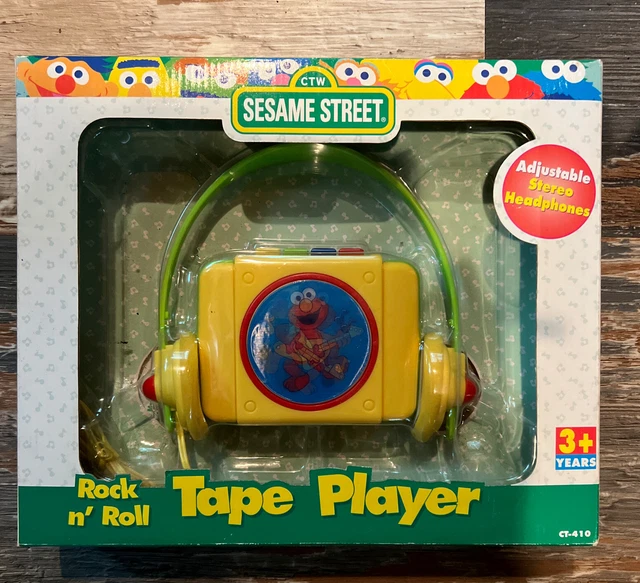 SESAME STREET ROCK N' ROLL TAPE PLAYER 1999 NOS NIP ELMO CT 410 £43.85 ...