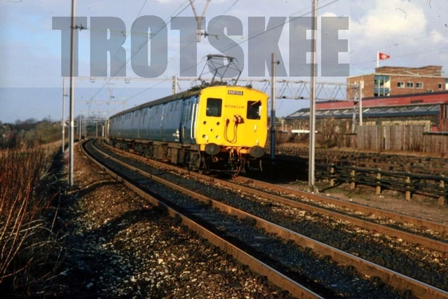 35MM SLIDE BR British Rail Electric EMU Class 506 M59402M Godley 1977 ...