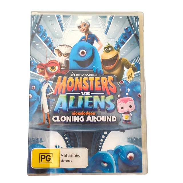 MONSTERS VS ALIENS Cloning Around DVD DreamWorks Nickelodeon Animation ... MONSTERS VS ALIENS Cloning Around DVD DreamWorks Nickelodeon Animation ...