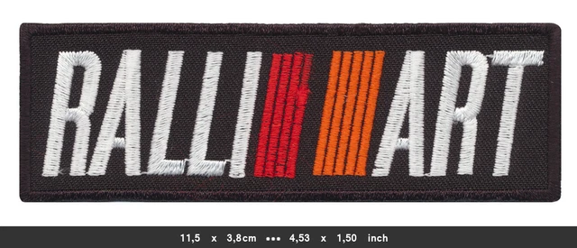 RALLI ART AUFNÄHER Patches Auto Mitsubishi Motorsport Rennsport Tuning ...