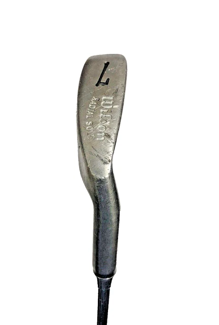 SUOLA RADIALE WILSON Sam snead blu cresta 7 ferro albero normale in ...